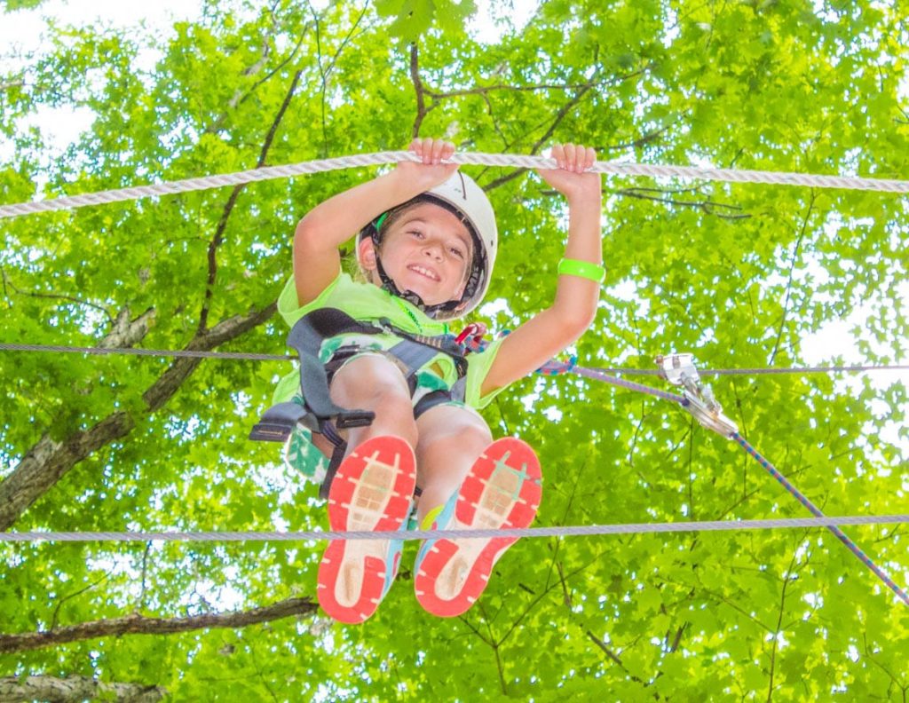 ropes-camper - Willow Lake Day Camp